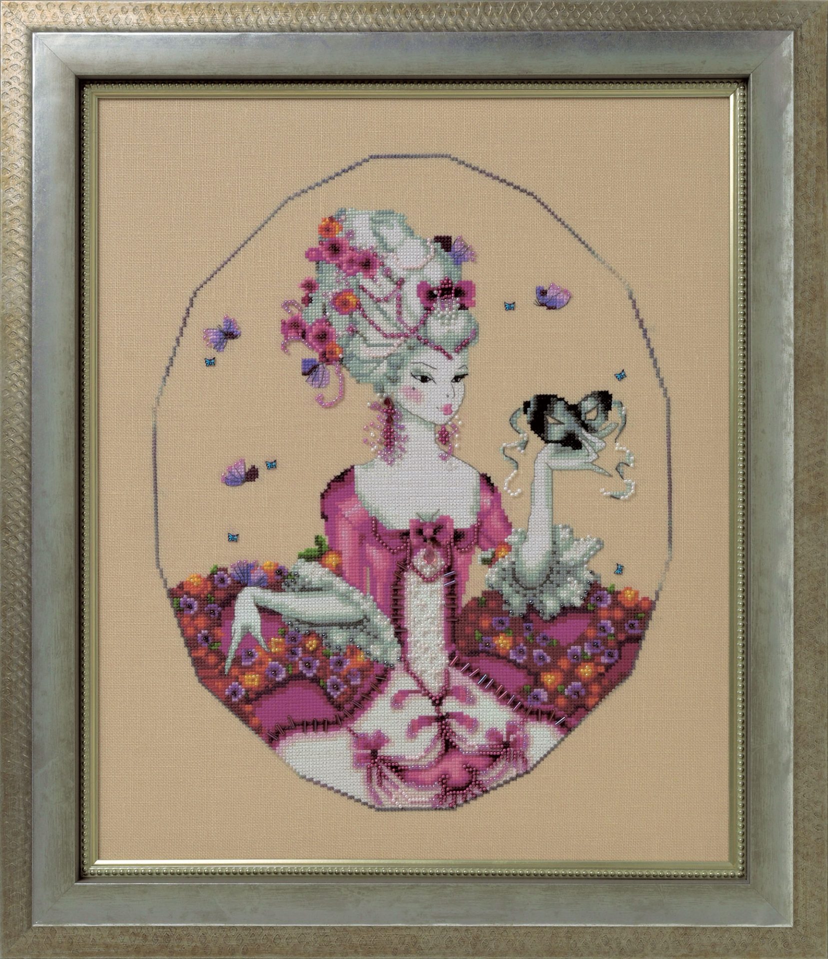 The Duchess of Rouen by Mirabilia MD 168 Cross Stitch Pattern