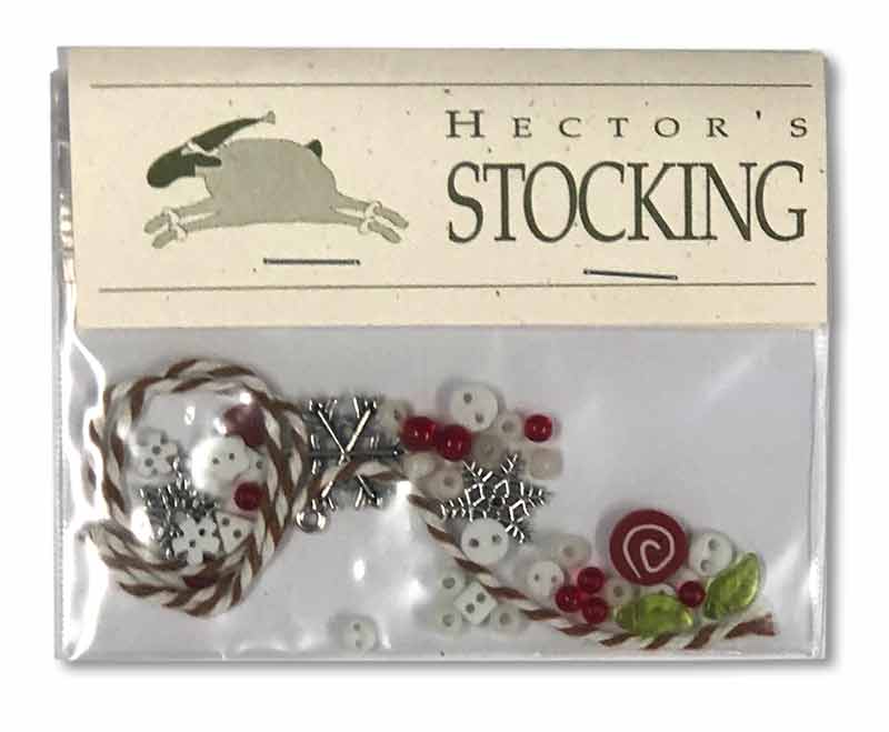 Hector Christmas stocking charm pack