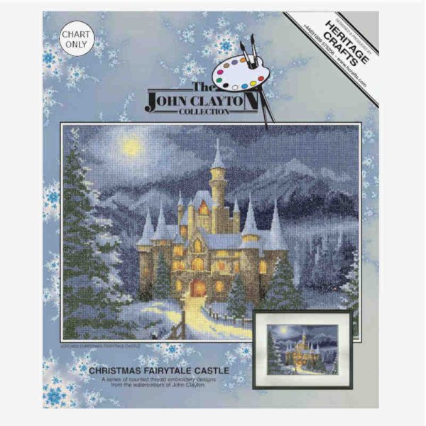 Christmas Fairytale Castle Pattern from Heritage Crafts